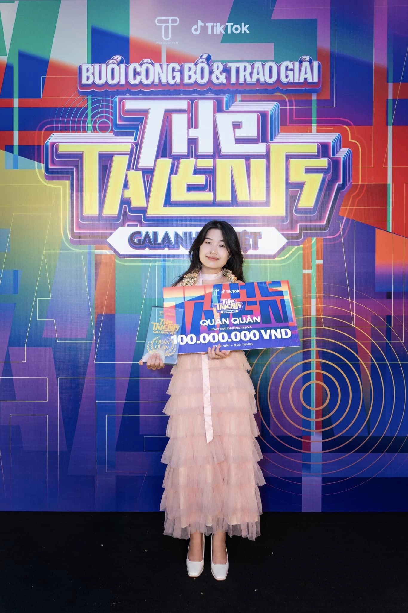 Chilly xuất sắc giành giải QUÁN QUÂN The Talents Gala Nhạc Việt ...